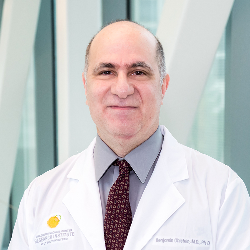 Benjamin Ohlstein, M.D., Ph.D. - Faculty Profile - UT Southwestern